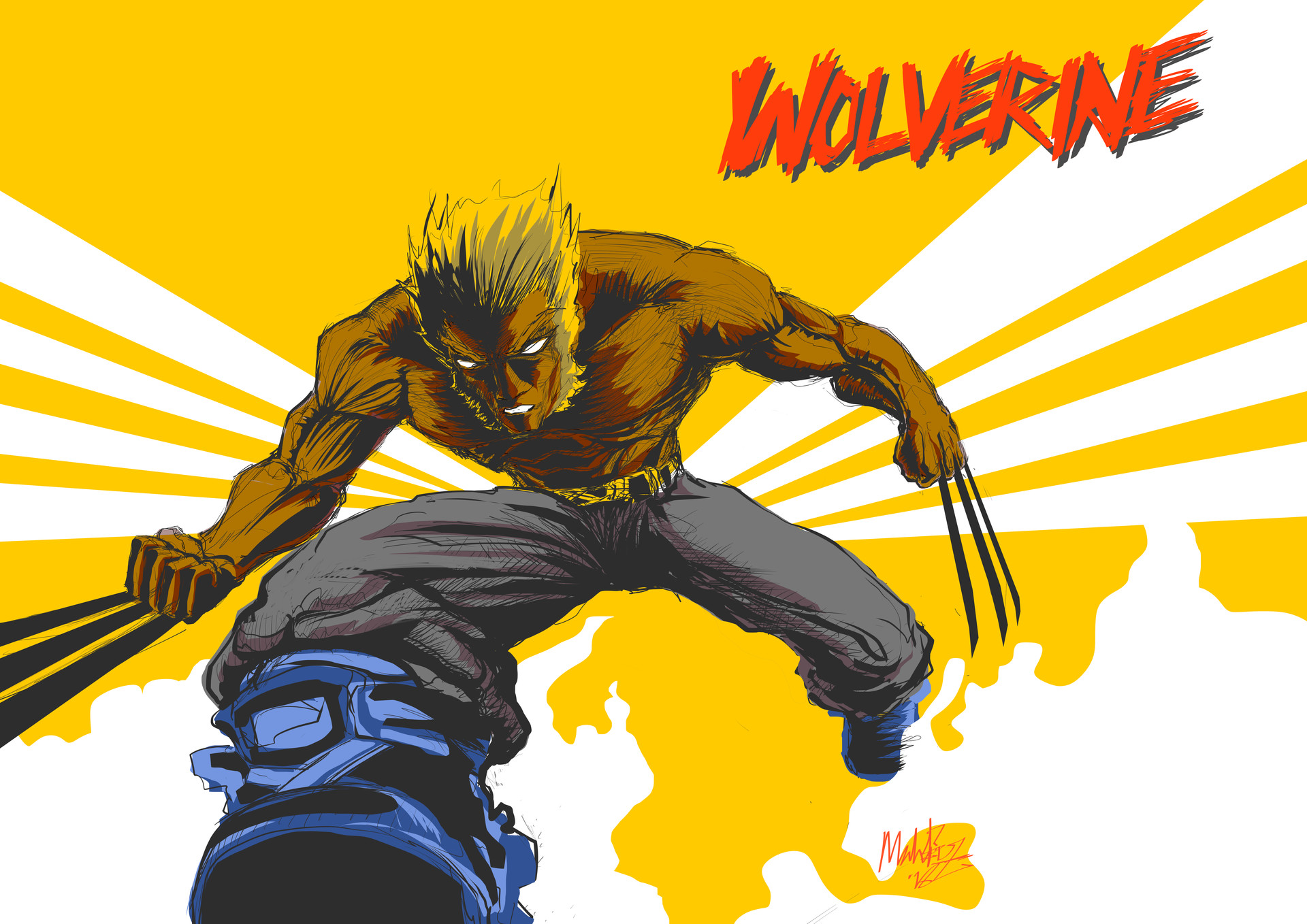 ArtStation - Wolverine