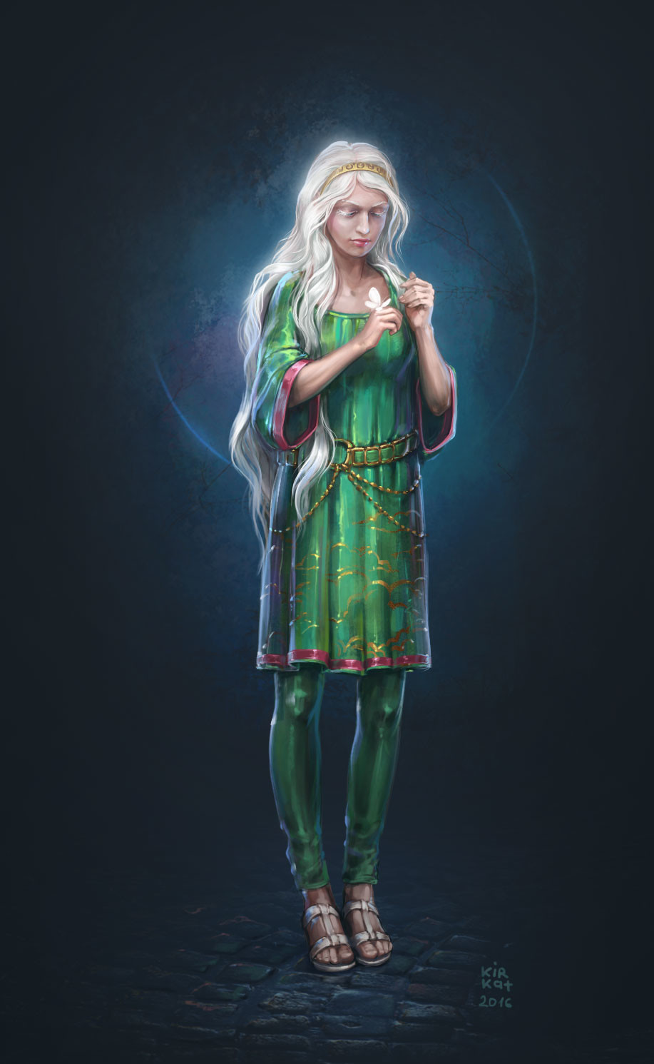 ArtStation - Albino girl