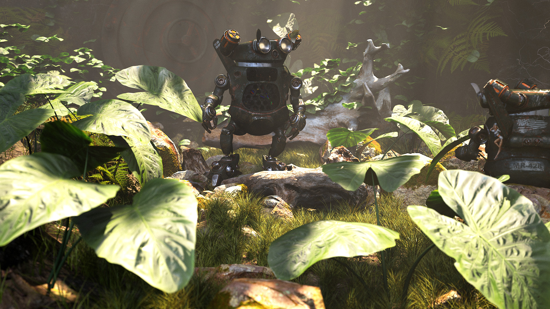 ArtStation - Bot in the jungle