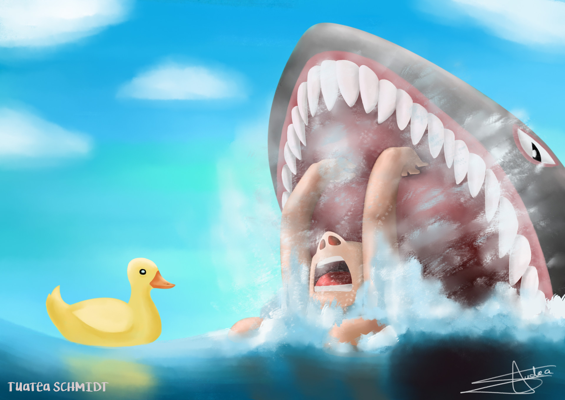 ArtStation - Don't touch my duck