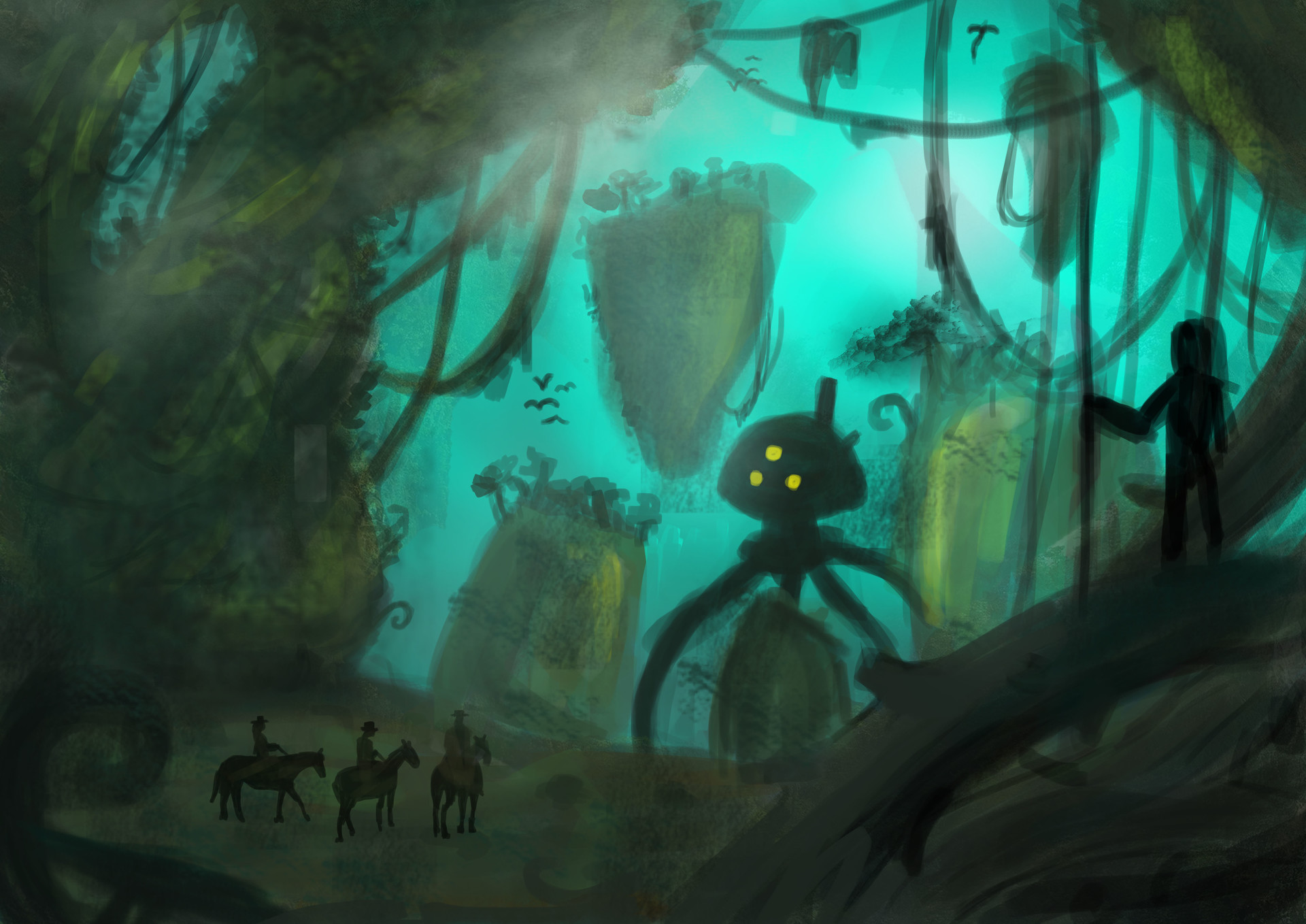 ArtStation - deep forest