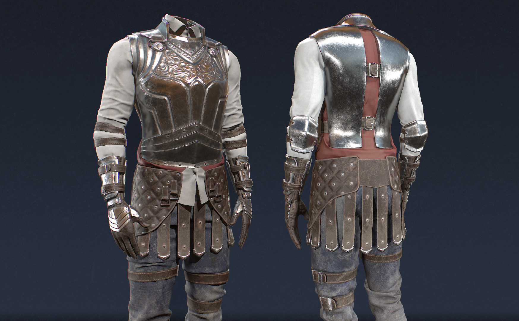 Medieval Armor Studded