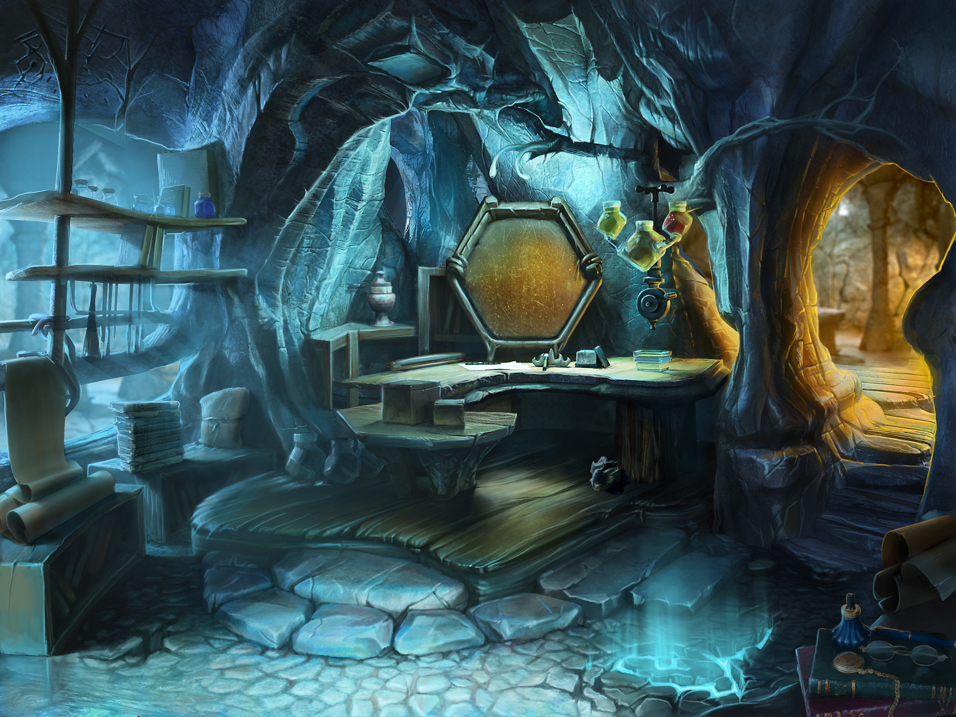 ArtStation - work place