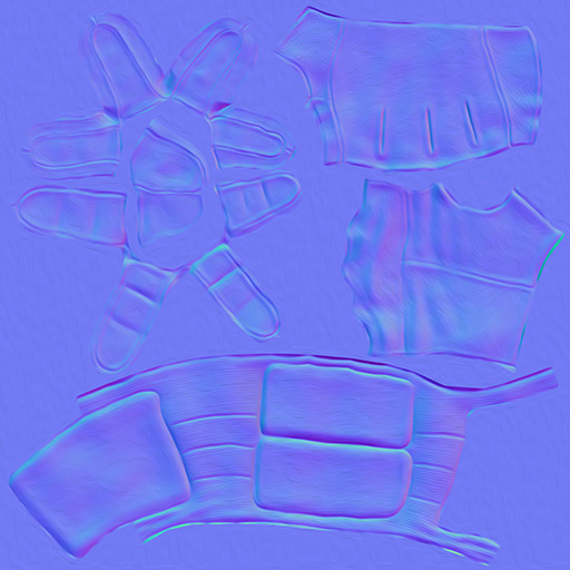 Eduardo Cronemberger - Wolverine - Low Poly model