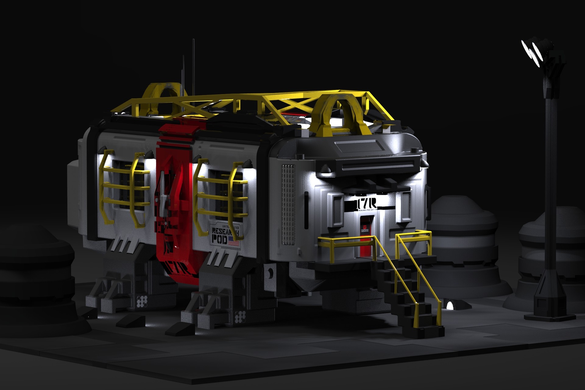 ArtStation - Research Pod