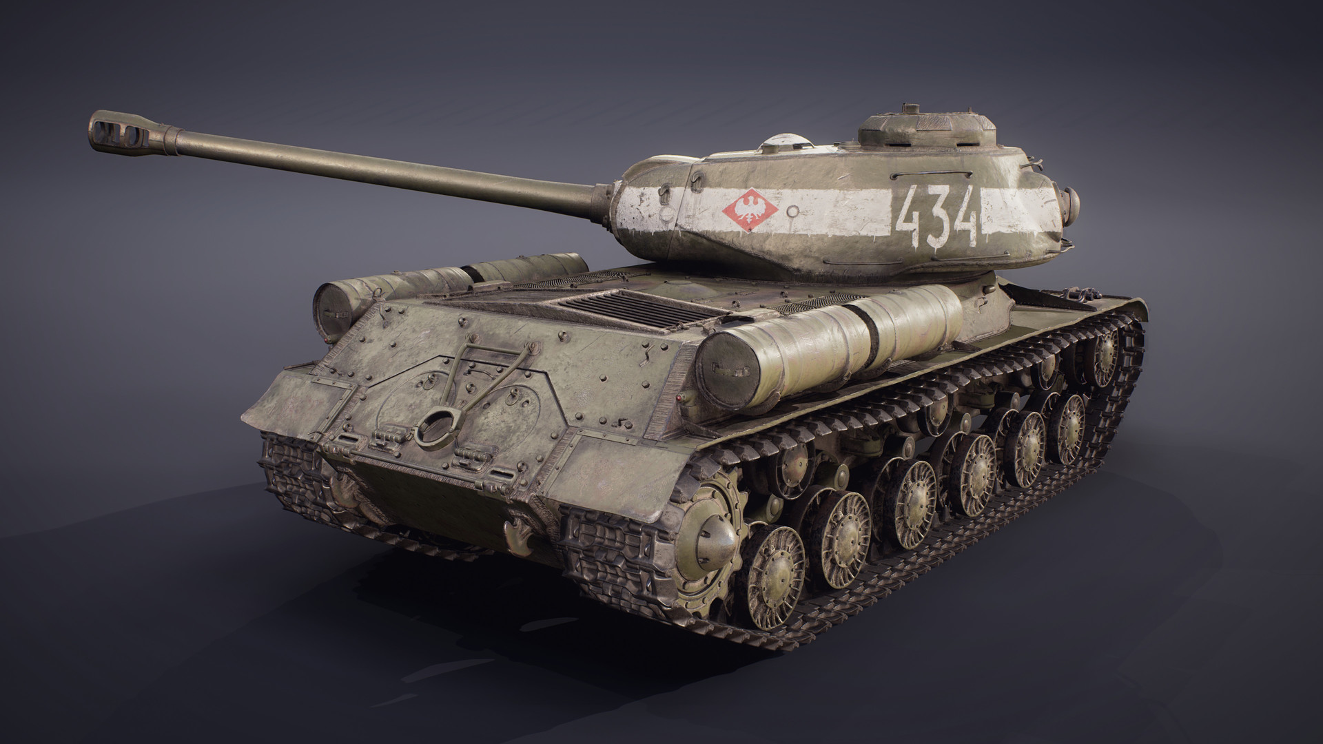 Piotr Bieryt - IS-2 Heavy Tank 1944 (animated)