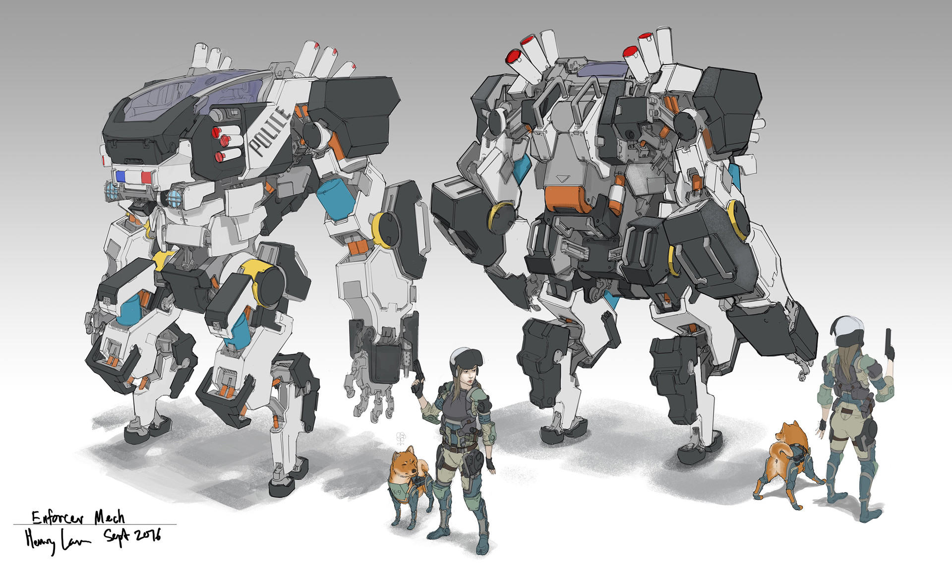 ArtStation - Future cop