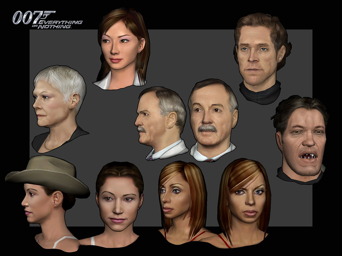 Darren Pattenden - James Bond franchise work for EA (PS2 era!)