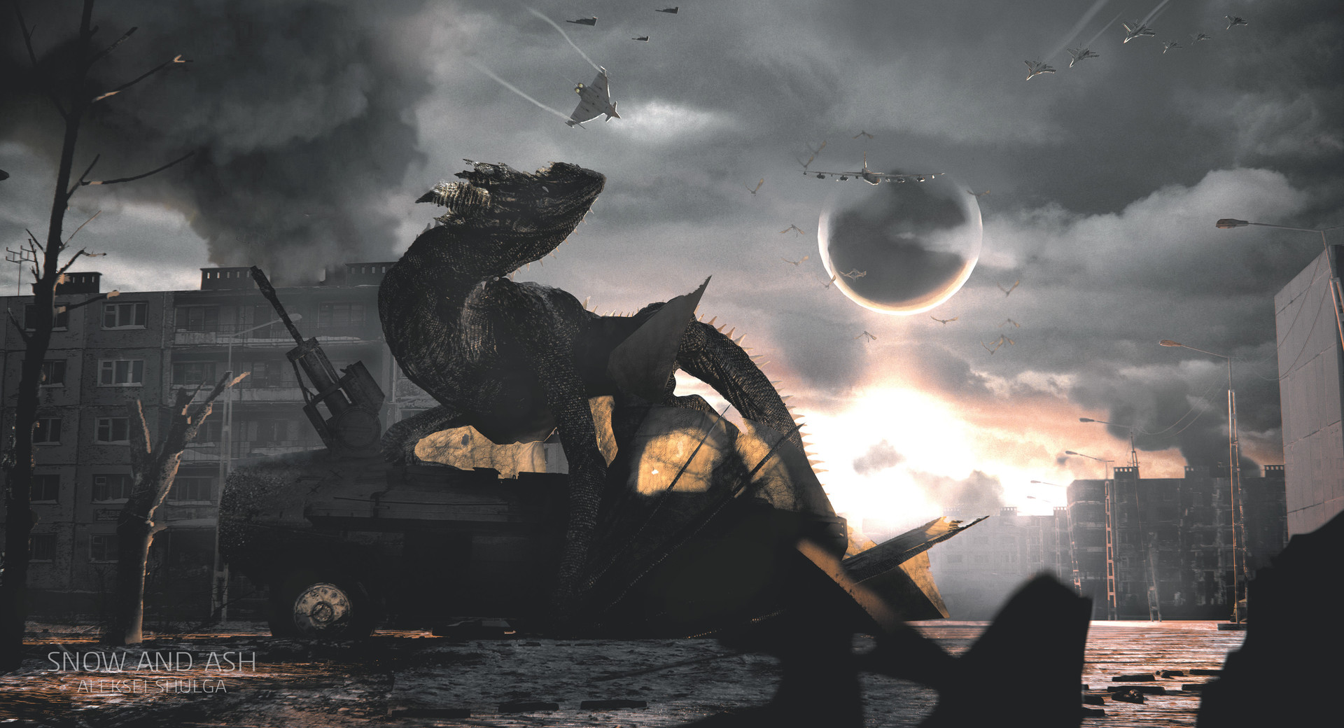 ArtStation - Snow and Ash