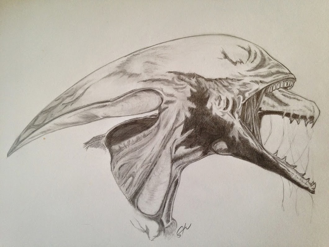 ArtStation - Alien fan art