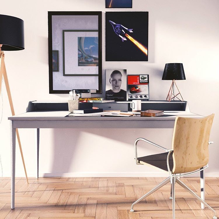 ArtStation - The Artist's desk