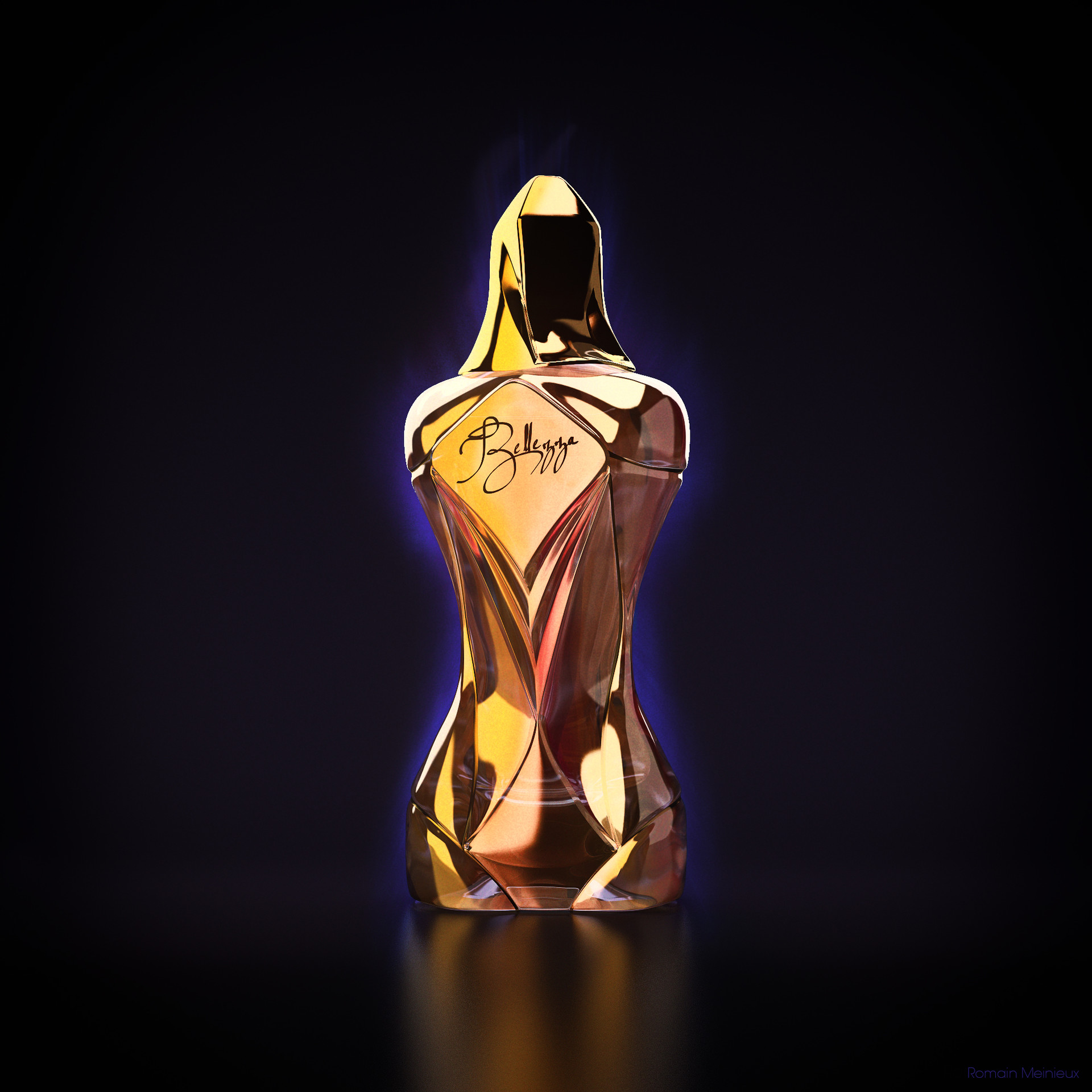 ArtStation - Bellezza Fragrance Concept