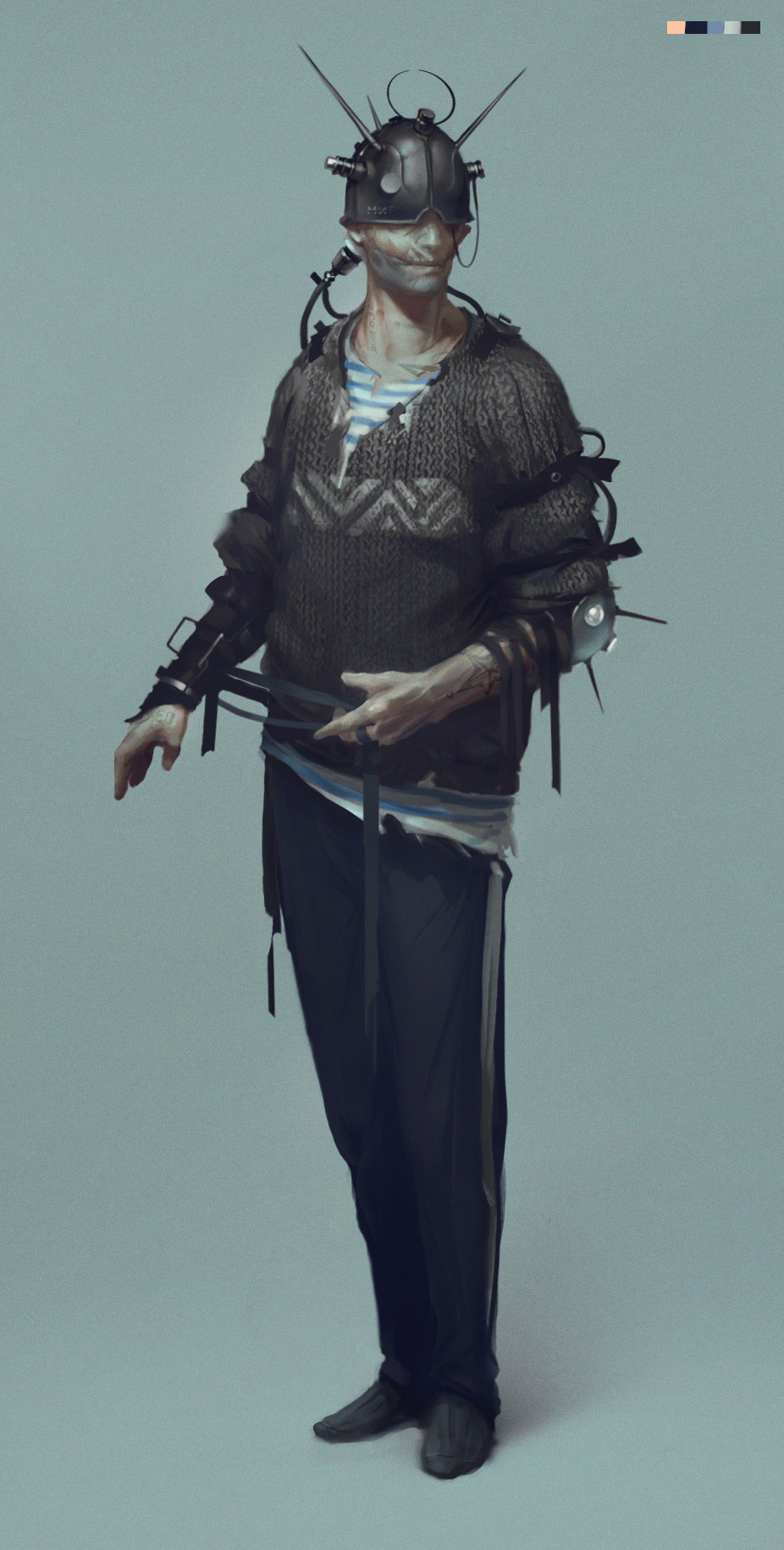 ArtStation - Soviet cyberpunk \ Guinea pig