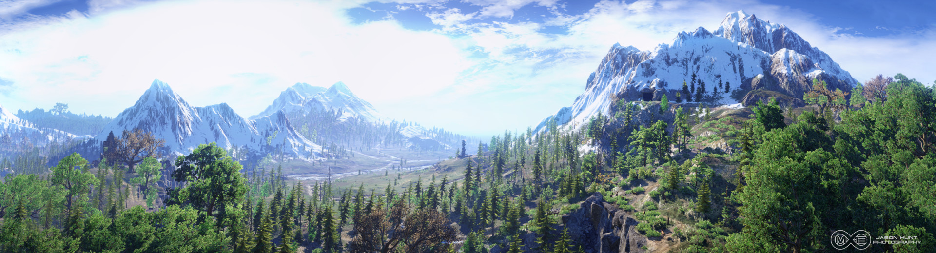 ArtStation - snowy mountains