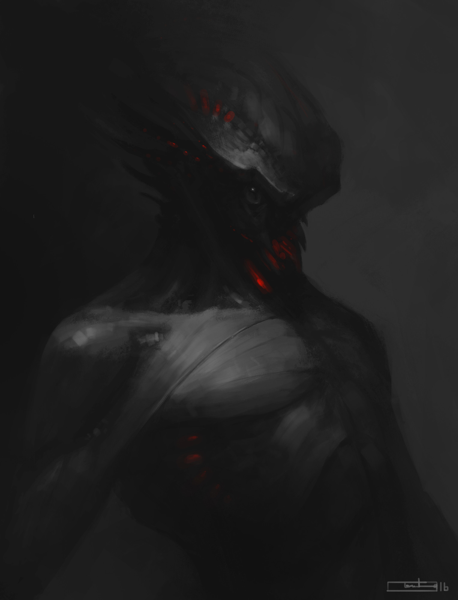 ArtStation - Creature 01, Tom Long