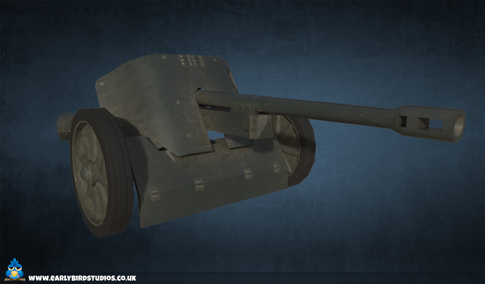 ArtStation - WW 2 German 5cm Pak 38