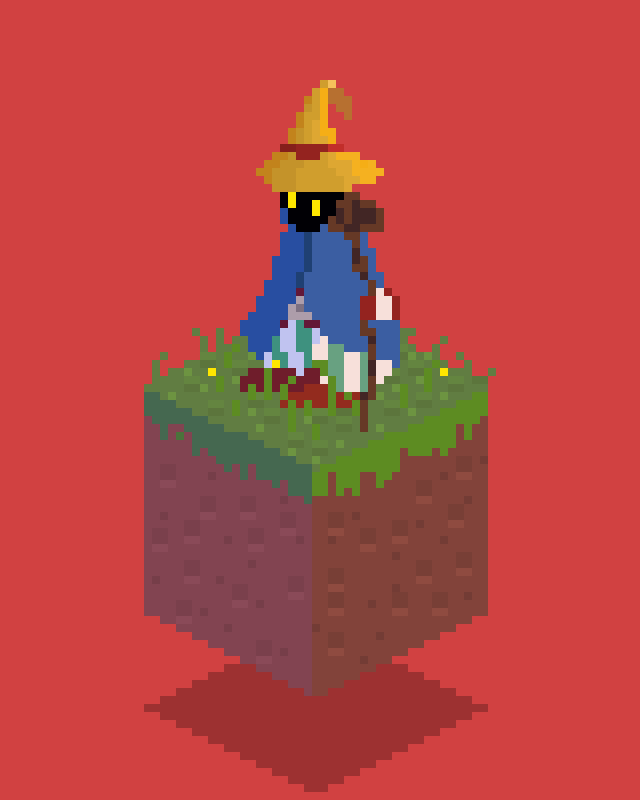 ArtStation - Final Fantasy Tactics - Vivi Pixel Art