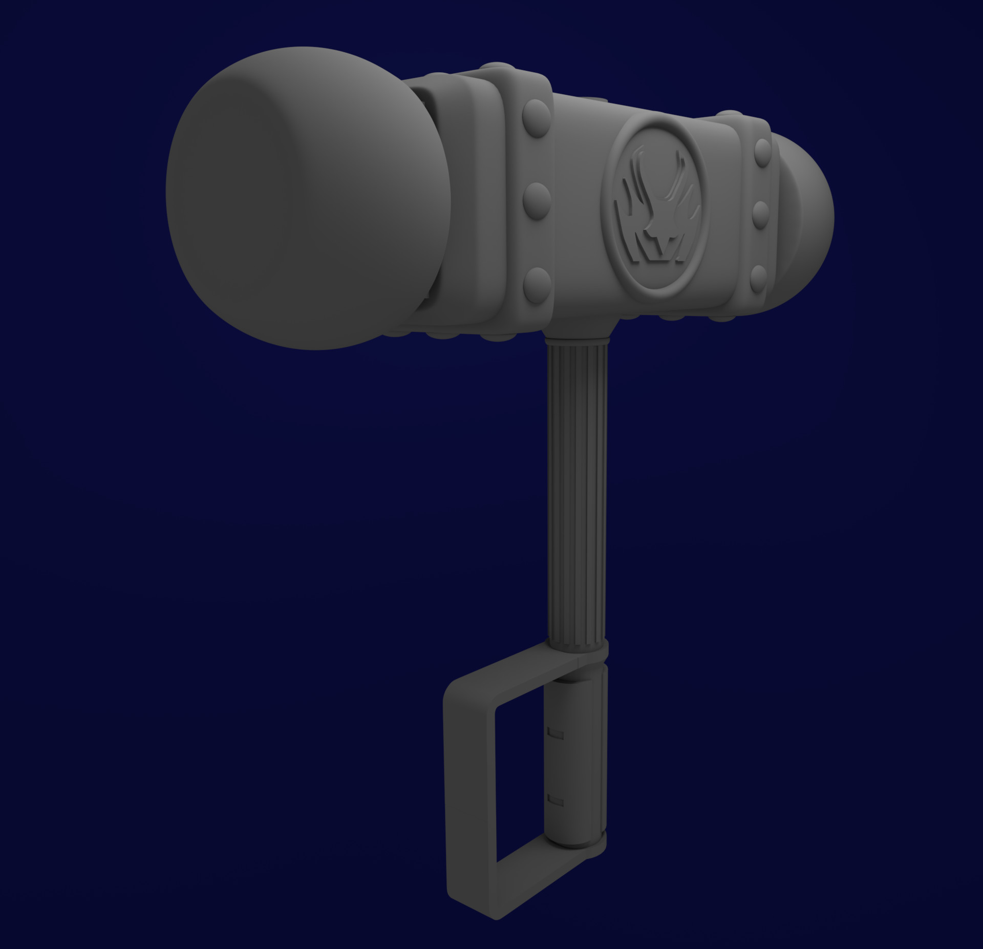 ArtStation - Guardian's Sledge Hammer