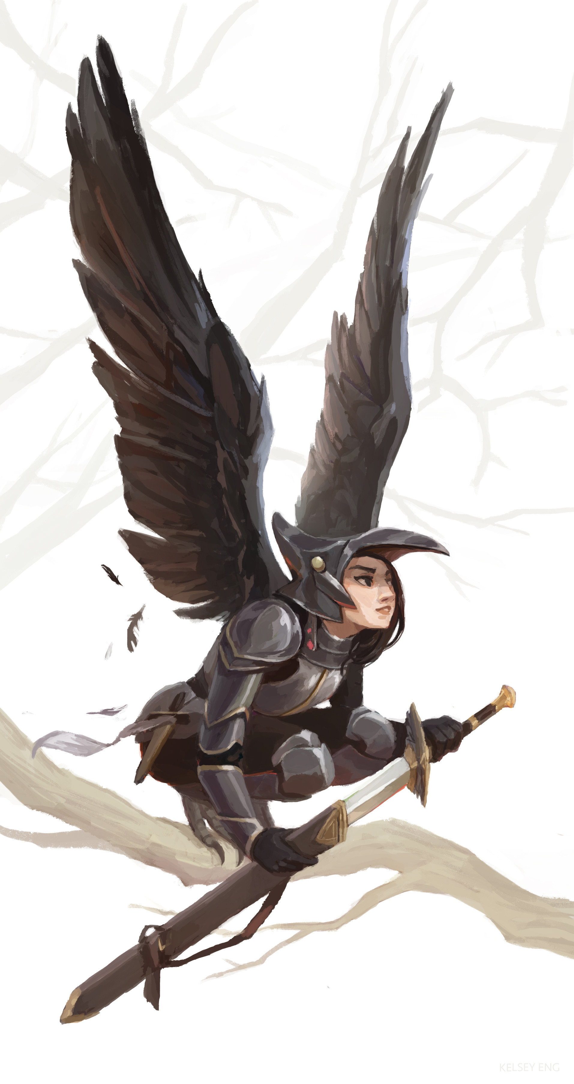 ArtStation - Crow Knight