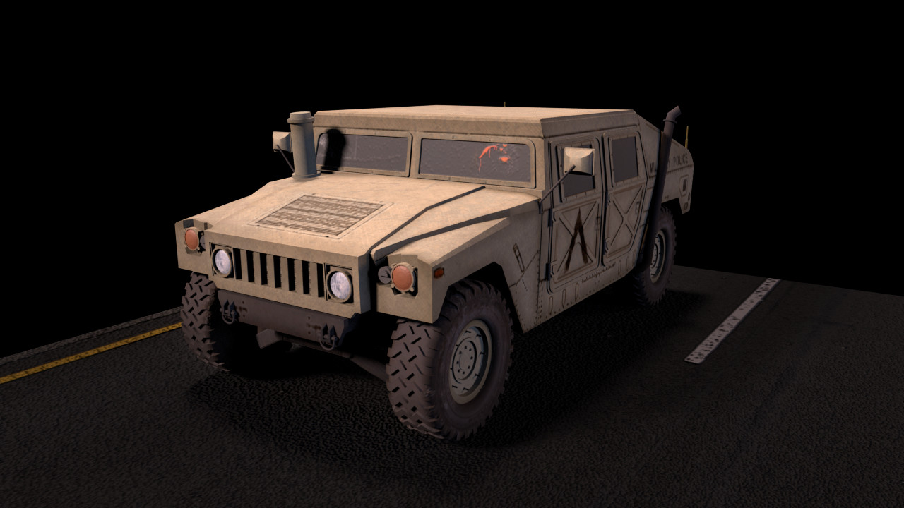 ArtStation - Humvee