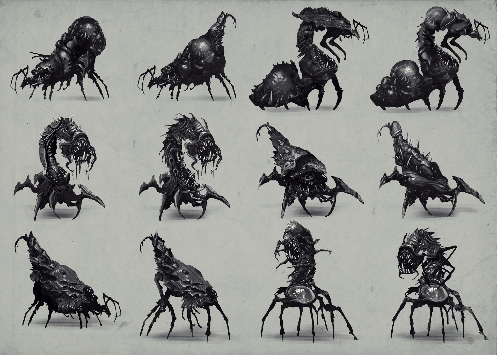 ArtStation - Creature Designs