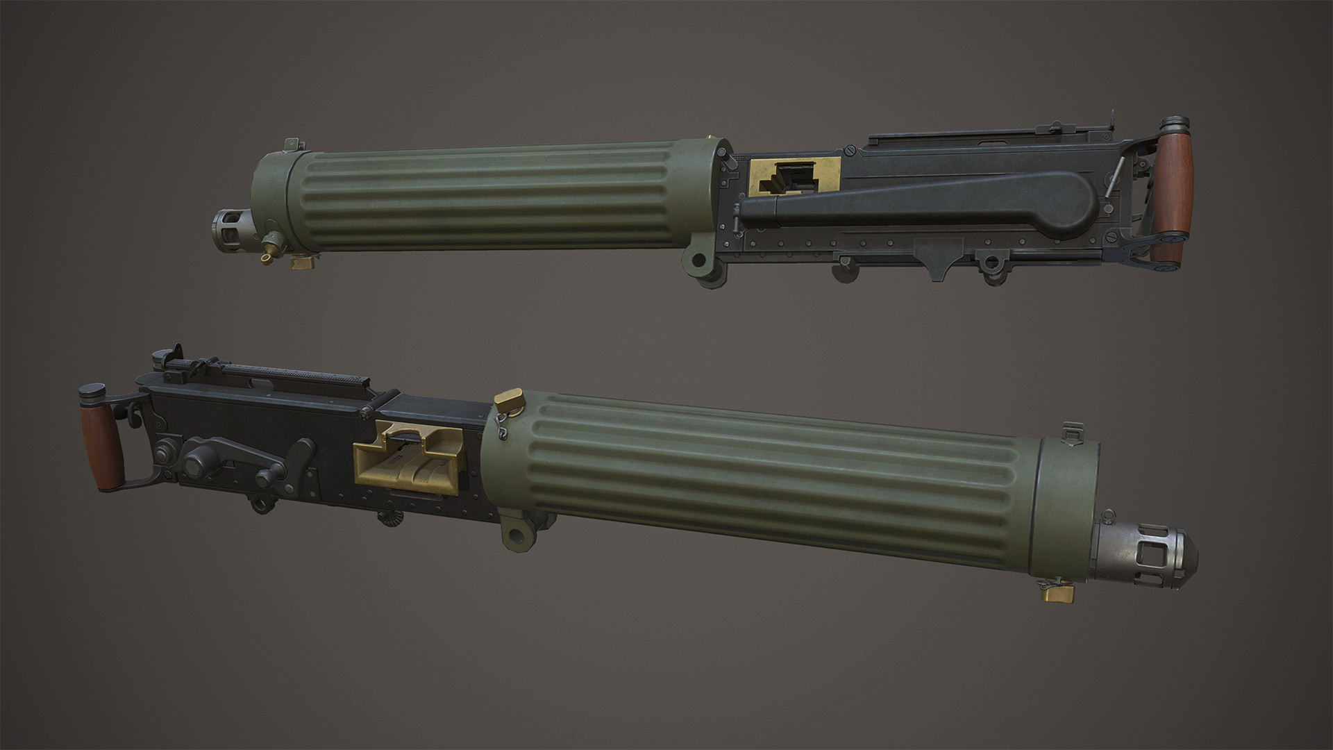 Dmitry Melsitov - Vickers .303 MK I machine gun