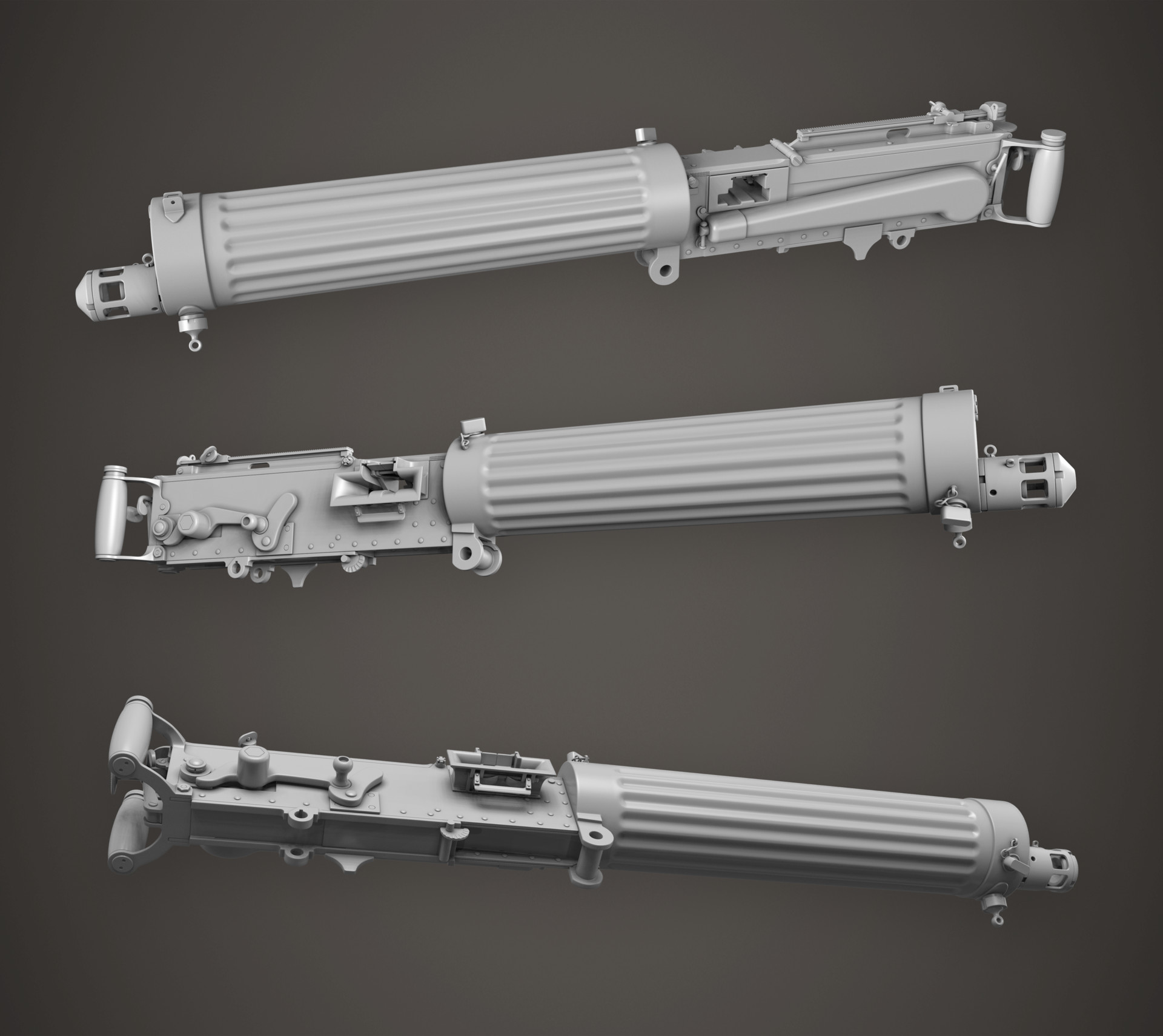 Dmitry Melsitov - Vickers .303 MK I machine gun