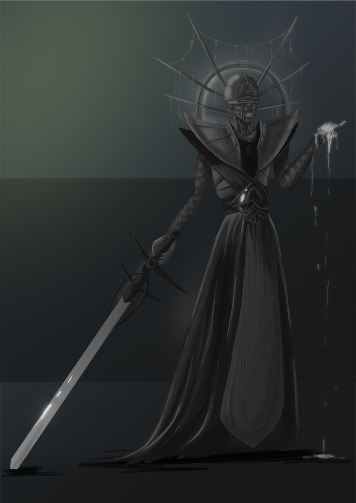 ArtStation - Dark priestess