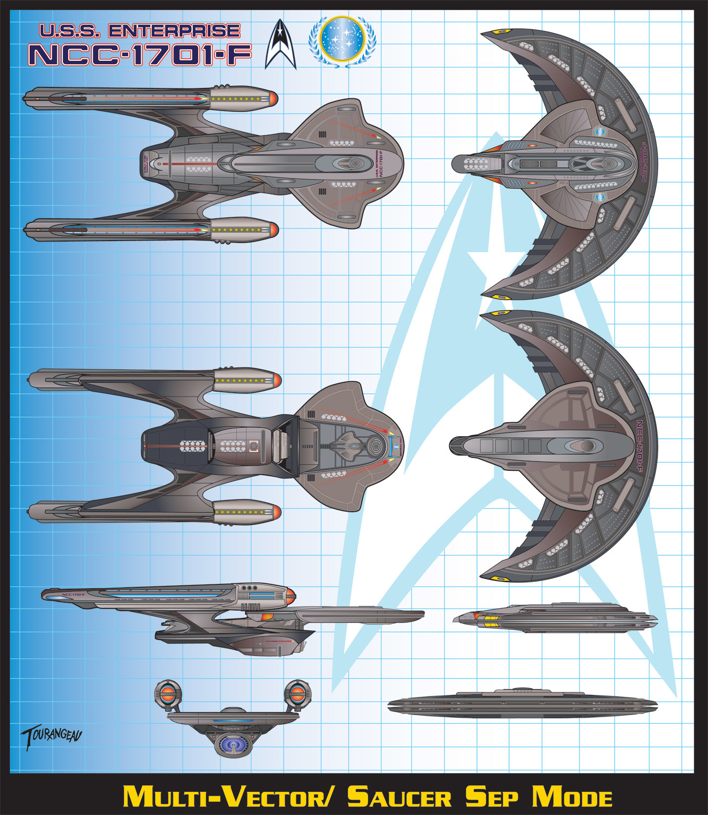 Sean Tourangeau - Star Trek Online Design the Enterprise-F Entry