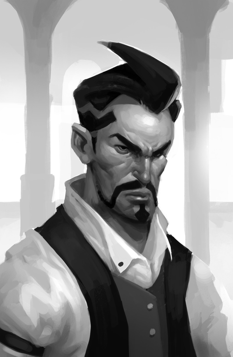 ArtStation - Value/character practice