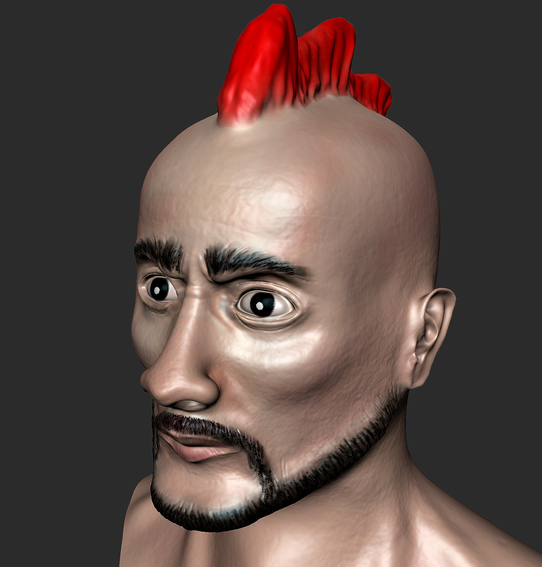 ArtStation - First Character Modelling in Mudbox 2014 :)