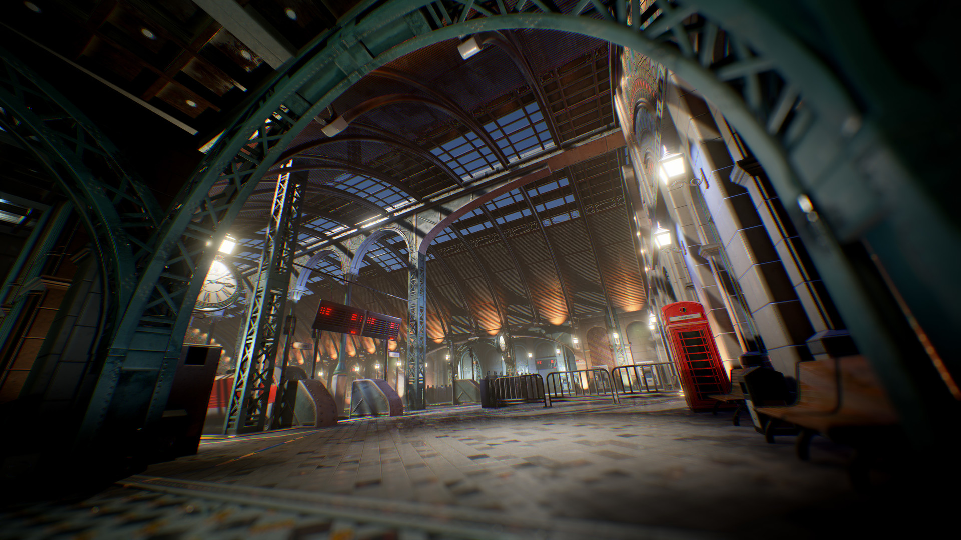 Denis Rutkovsky - Victorian Style Train Station