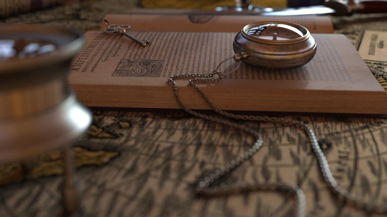 ArtStation - Explorer Desk