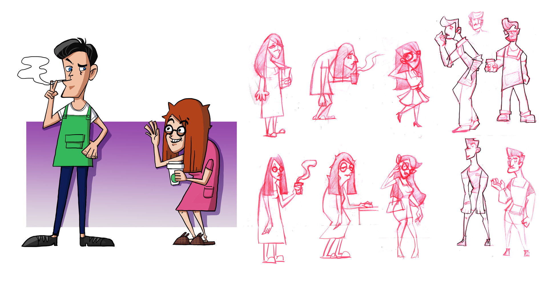 ArtStation - Character designs