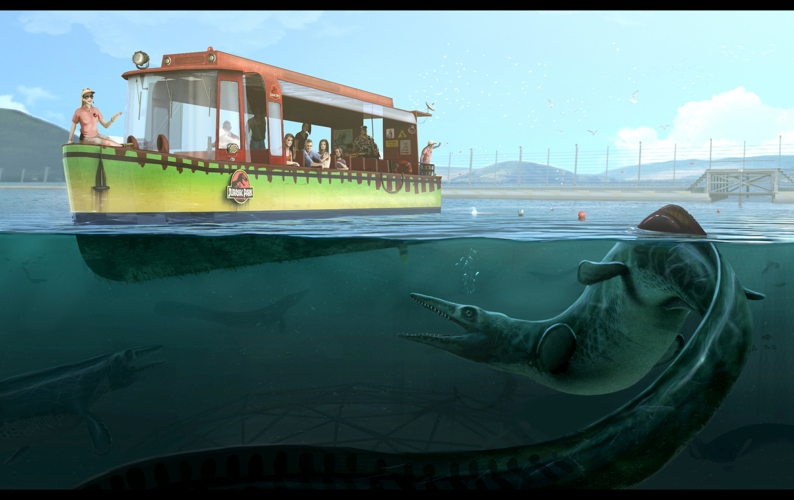 Joshua Dunlop - Jurassic Park Boat Tour