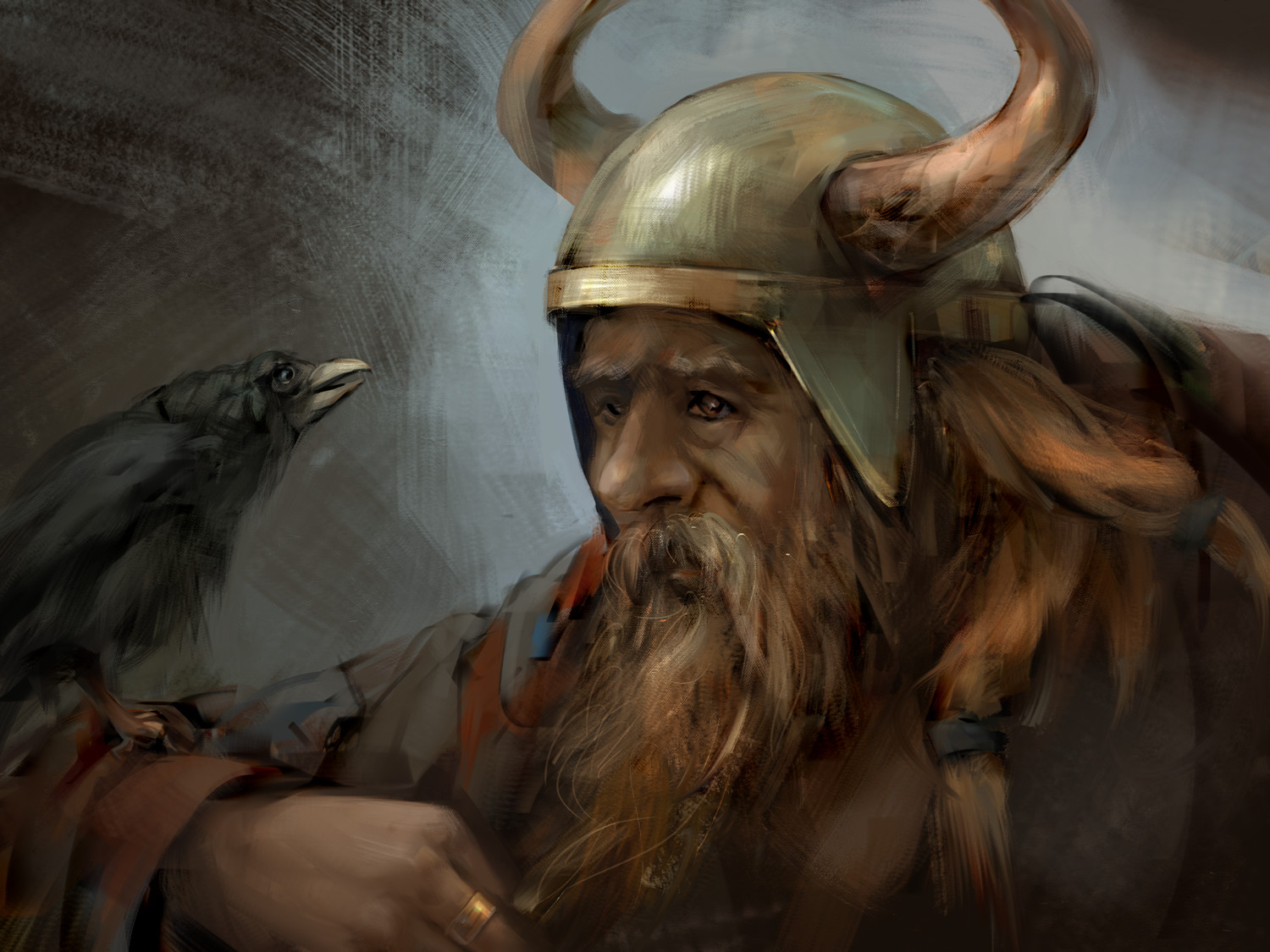 ArtStation - Old warrior