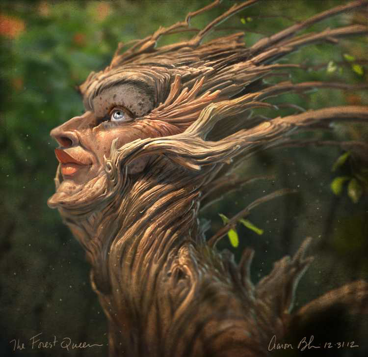 ArtStation - The Forest Queen