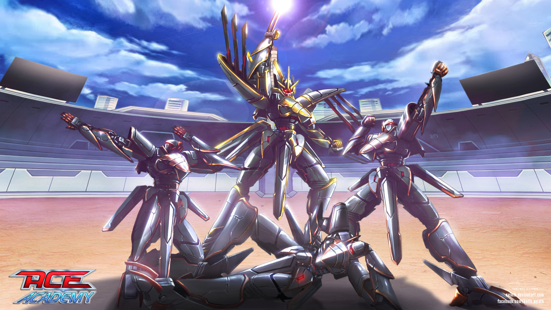 ArtStation - ACE Academy CG: Tatsuo's Force