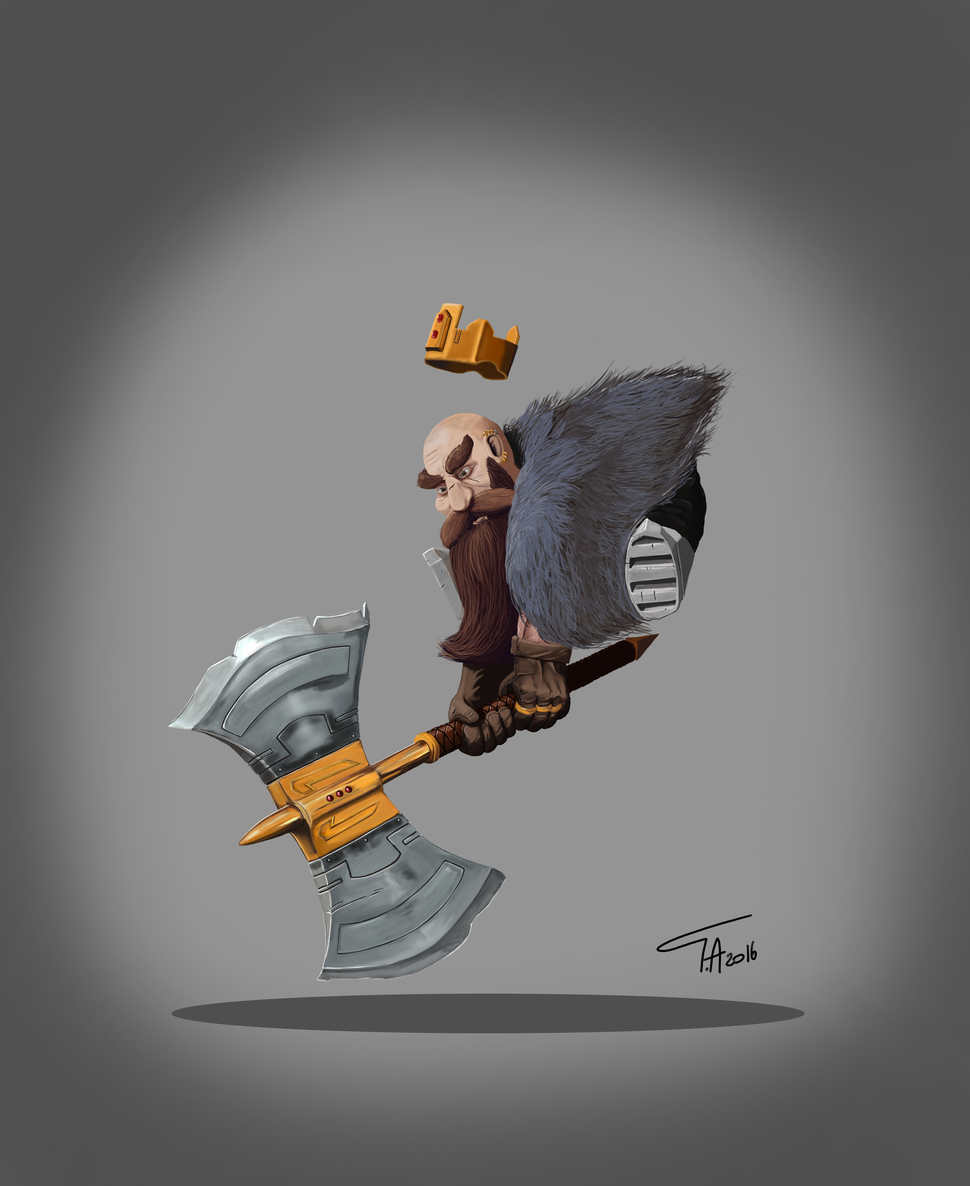 ArtStation - The dwarf jump