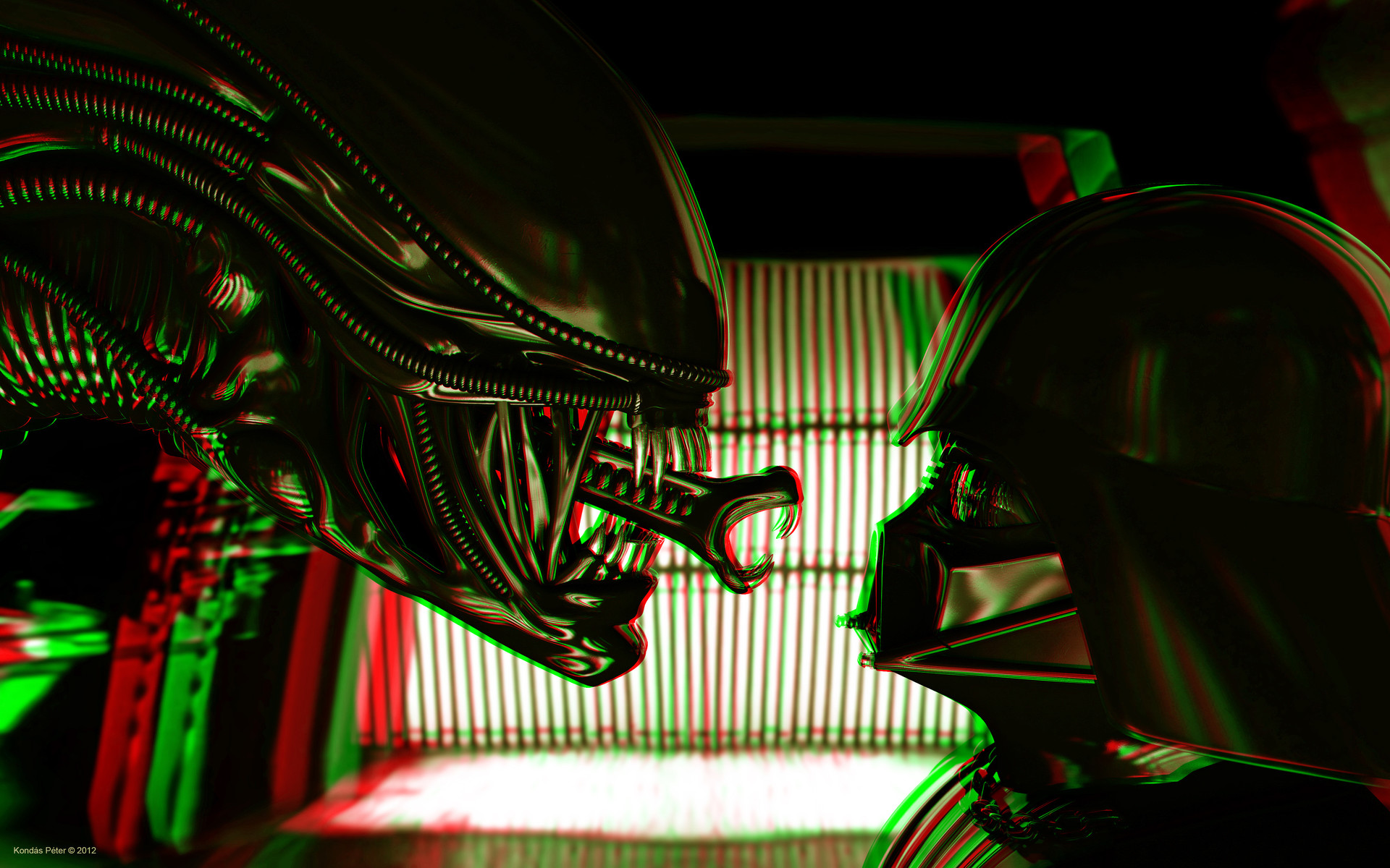 Darth Vader Vs Aliens