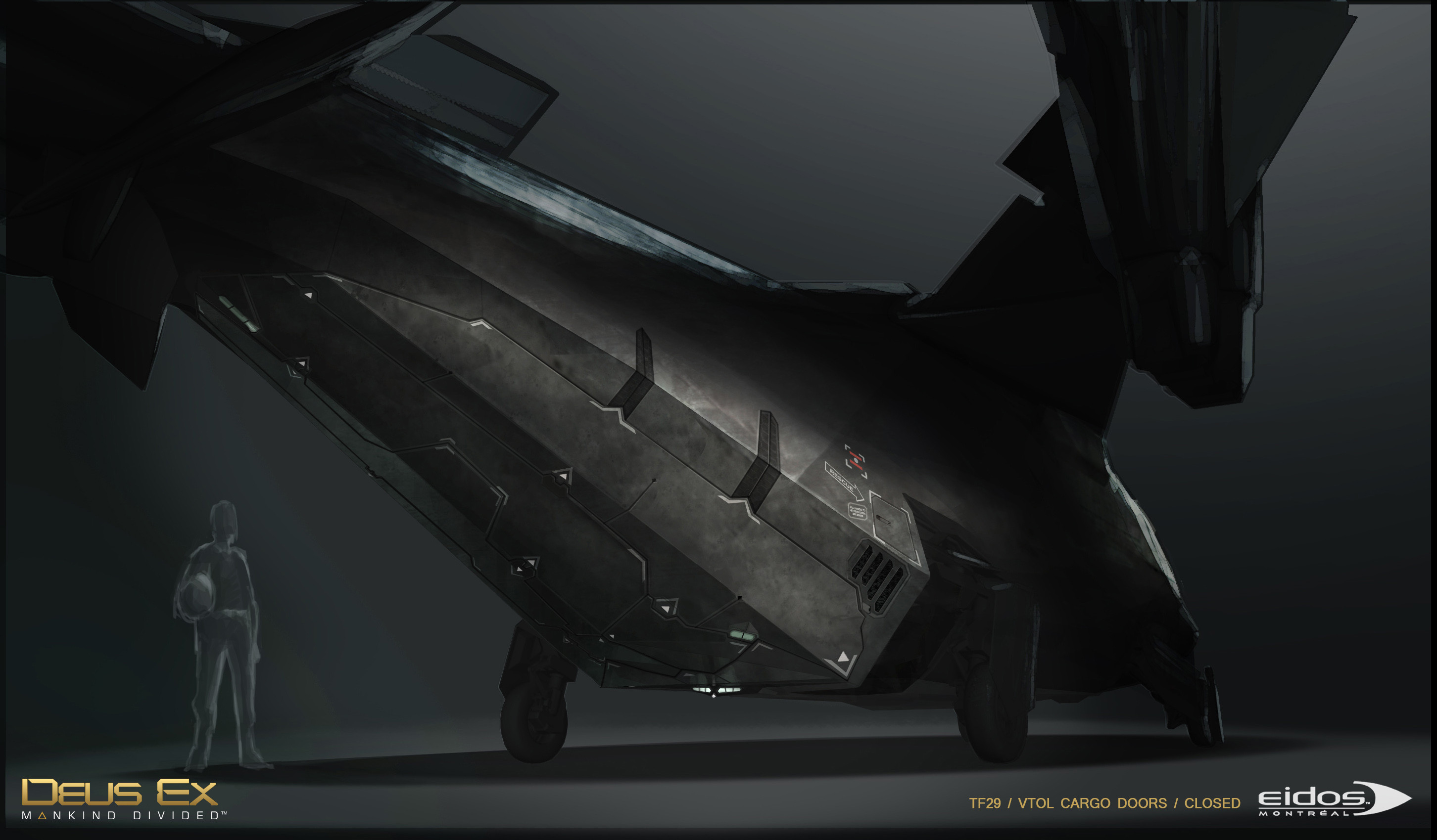 Martin Sabran - VTOL Cargo area, Back door,Ramp & stash concepts