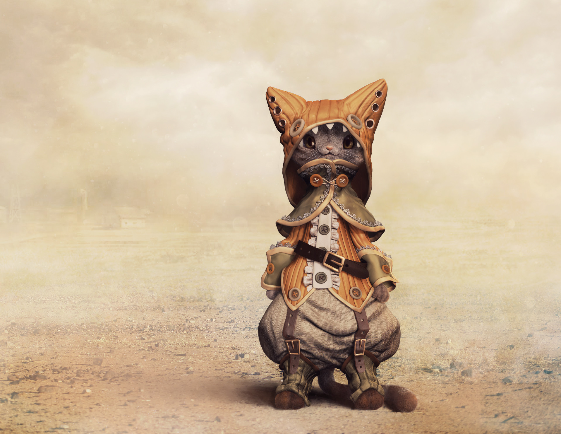 ArtStation - Felidae, the cat