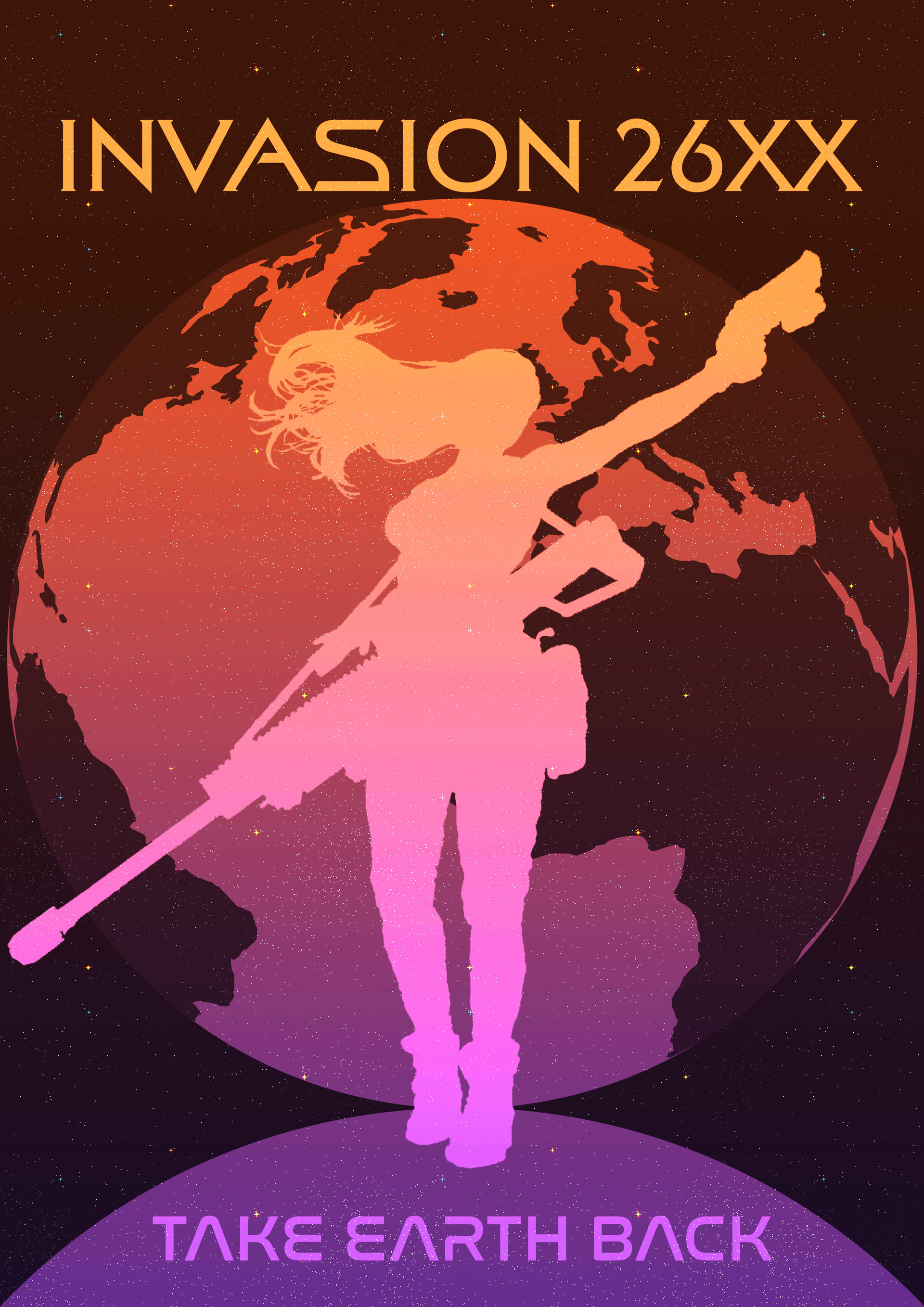 ArtStation - Invasion 26XX Poster