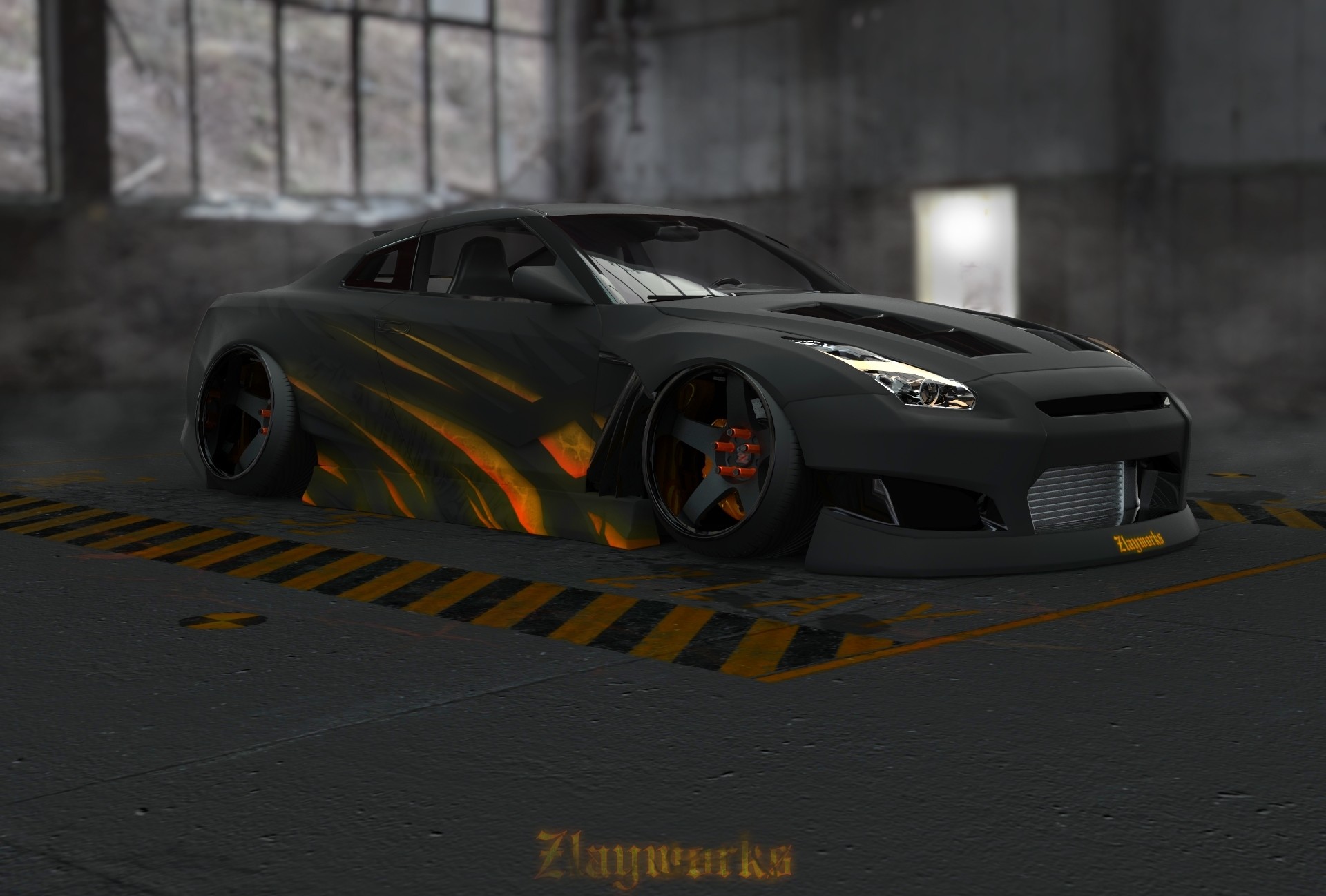 ArtStation - Nissan GT-R R35 "GT-Z"