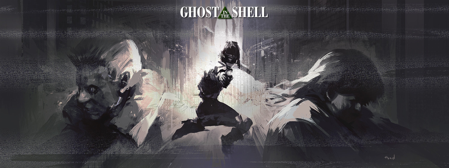 Ghost in the Shell Fan art sketch by Nimmarn Thonglim : r/Cyberpunk