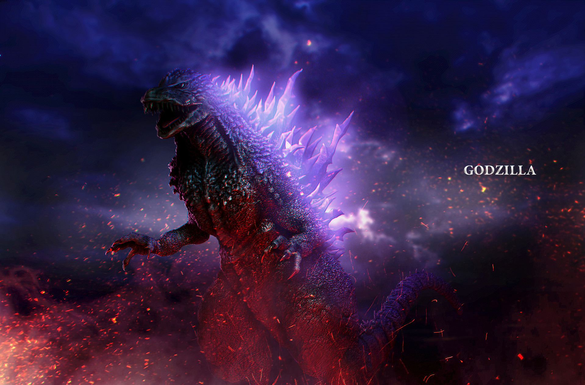 godzilla 2000 artwork