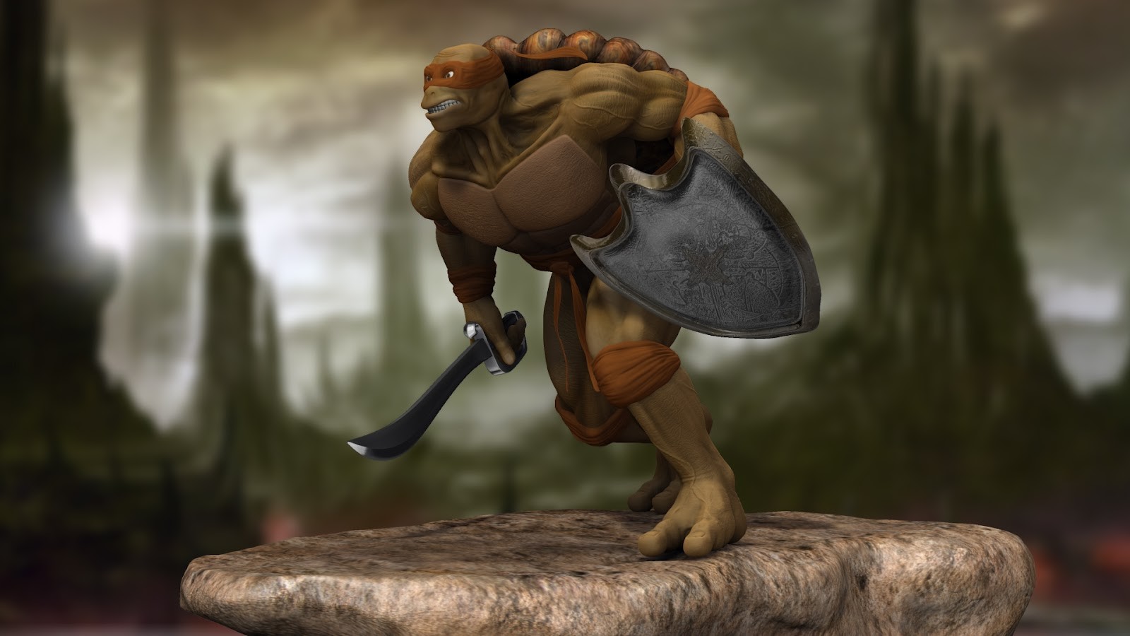 ArtStation - Ninja Turtle