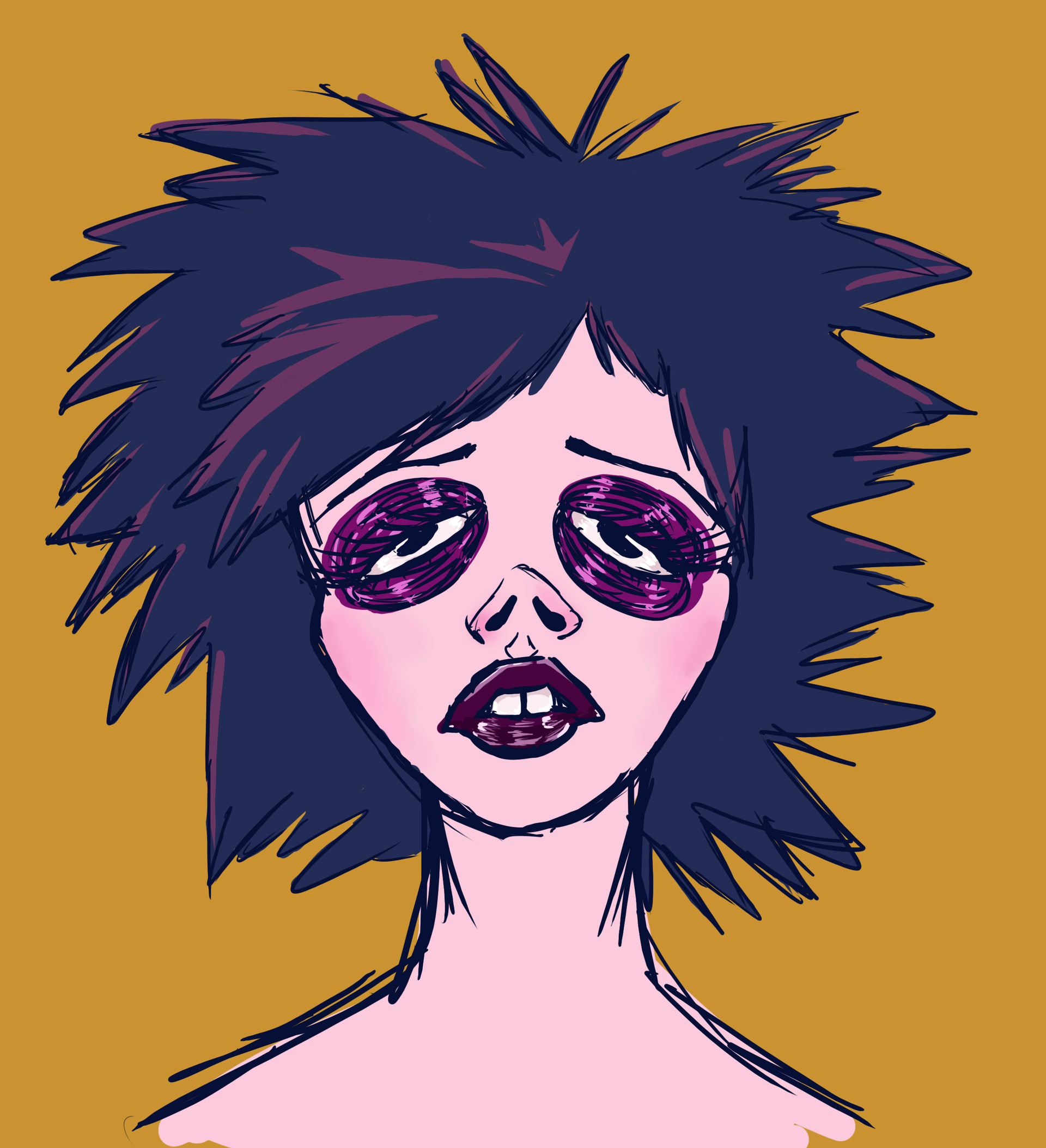ArtStation - Messy Portrait