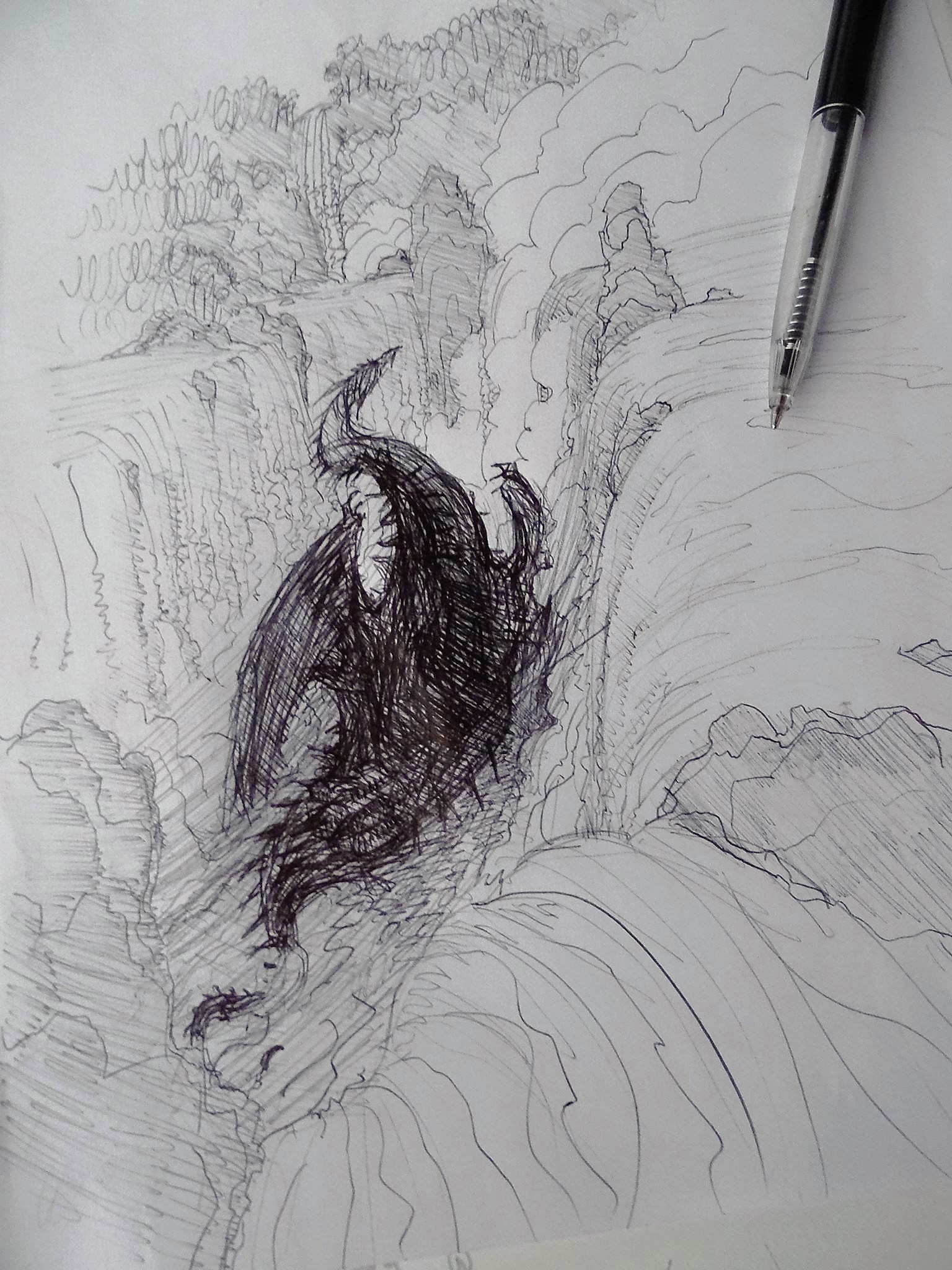 ArtStation - River Dragon