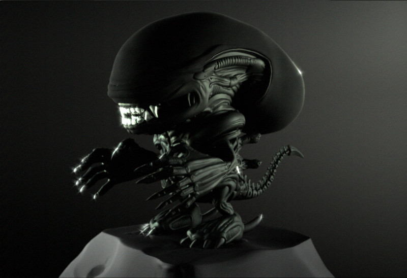 Lars Korb - baby xenomorph